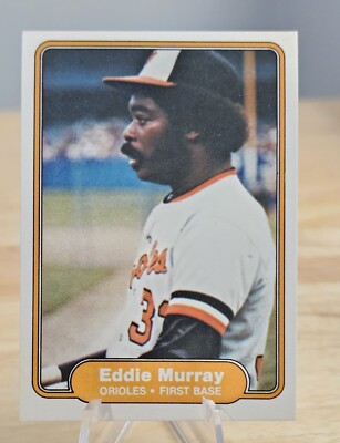 Eddie Murray 1982 Fleer #174 Orioles HOF | eBay