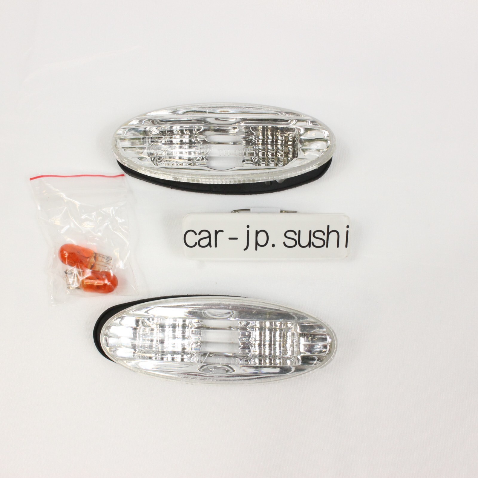 RX-7 FD3S Bumper Fender Side Rear Reverse Crystal Clear Lens Kit Light ...