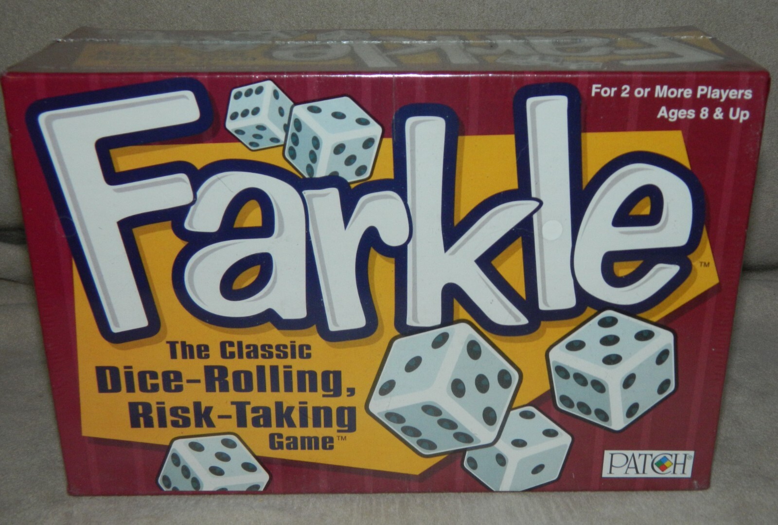 2 Dice Games-Farkle & Flash-Both New & Sealed-Dice Rolling-Risk Taking ...