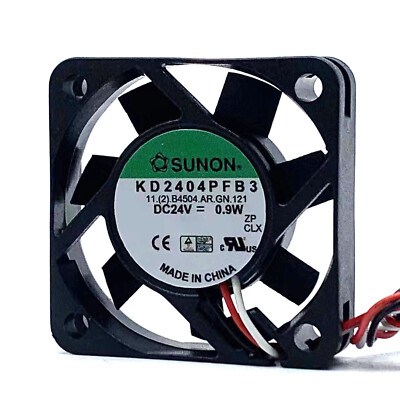 SUNON KD2404PFB3 24V 0.9W 4CM 4010 3-wire alarm signal inverter fan | eBay