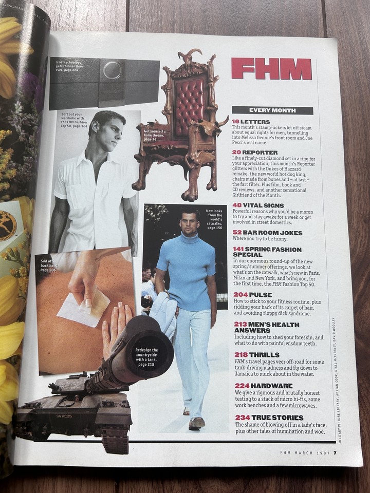 FHM Magazine #86 March 1997 - Cameron Diaz Carmen Electra Gwen Stefani ...