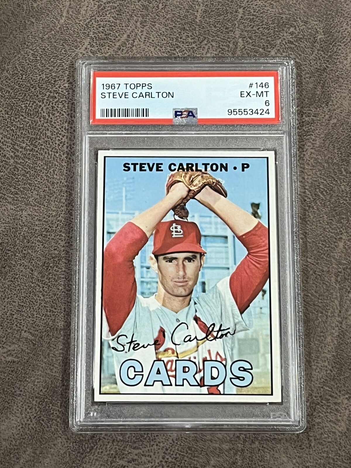 1967 Topps Steve Carlton #146 PSA 6 EX-MT St. Louis Cardinals HOF! | eBay