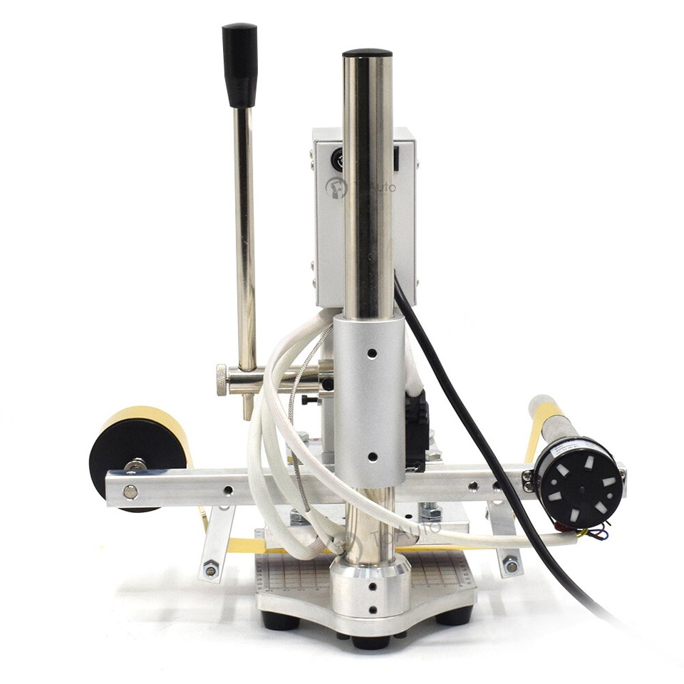 Hot Foil Stamping Machine Automatic Foil Reeling Leather PU Embossing ...