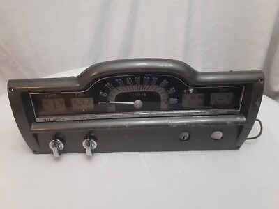 ** Vintage 1951 1952 Plymouth Speedometer 100 MPH Cluster Mopar ...