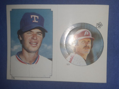 1984 Topps Sticker#101 Mike Schmidt - Phillies & #176 Rick Honeycutt ...