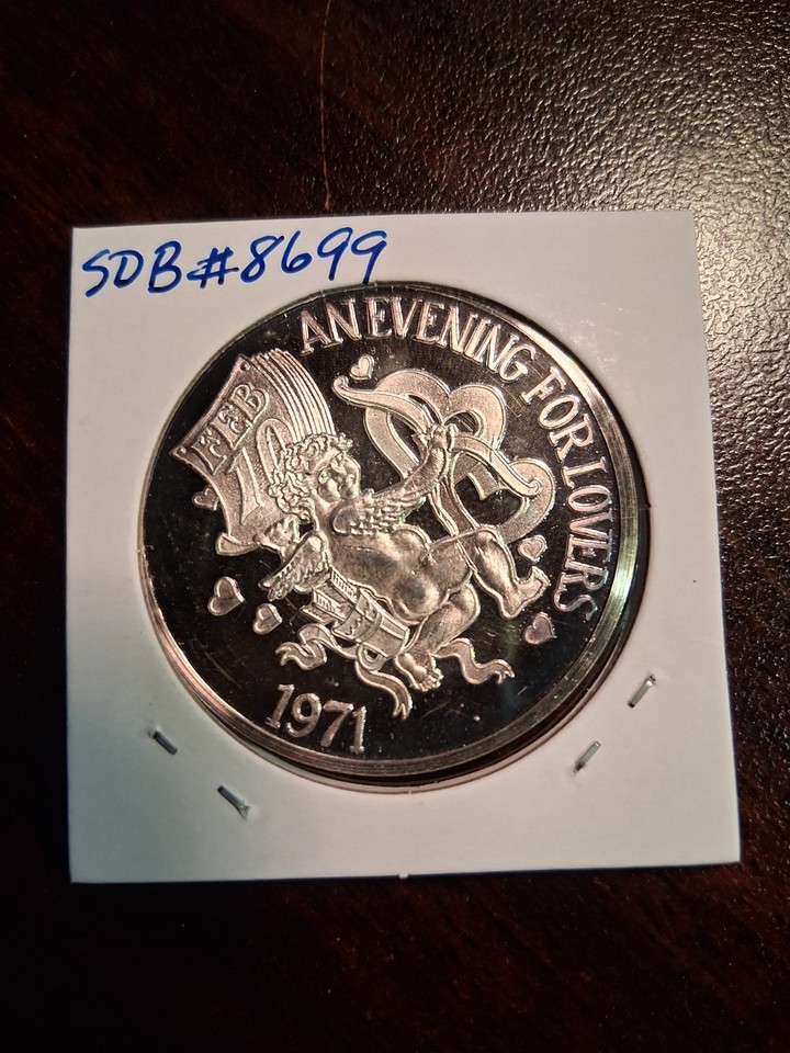 1971 Rhea .999 Silver Doubloon - Mardi Gras | eBay