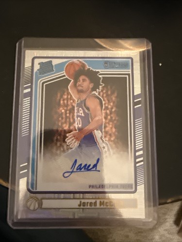 2024-25 Panini Donruss - Rated Rookie Signatures Jared McCain #258 (AU ...