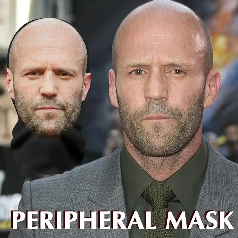 3D Printed Full Face Balaclava Mask – Funny Cosplay Headwear for Men ...