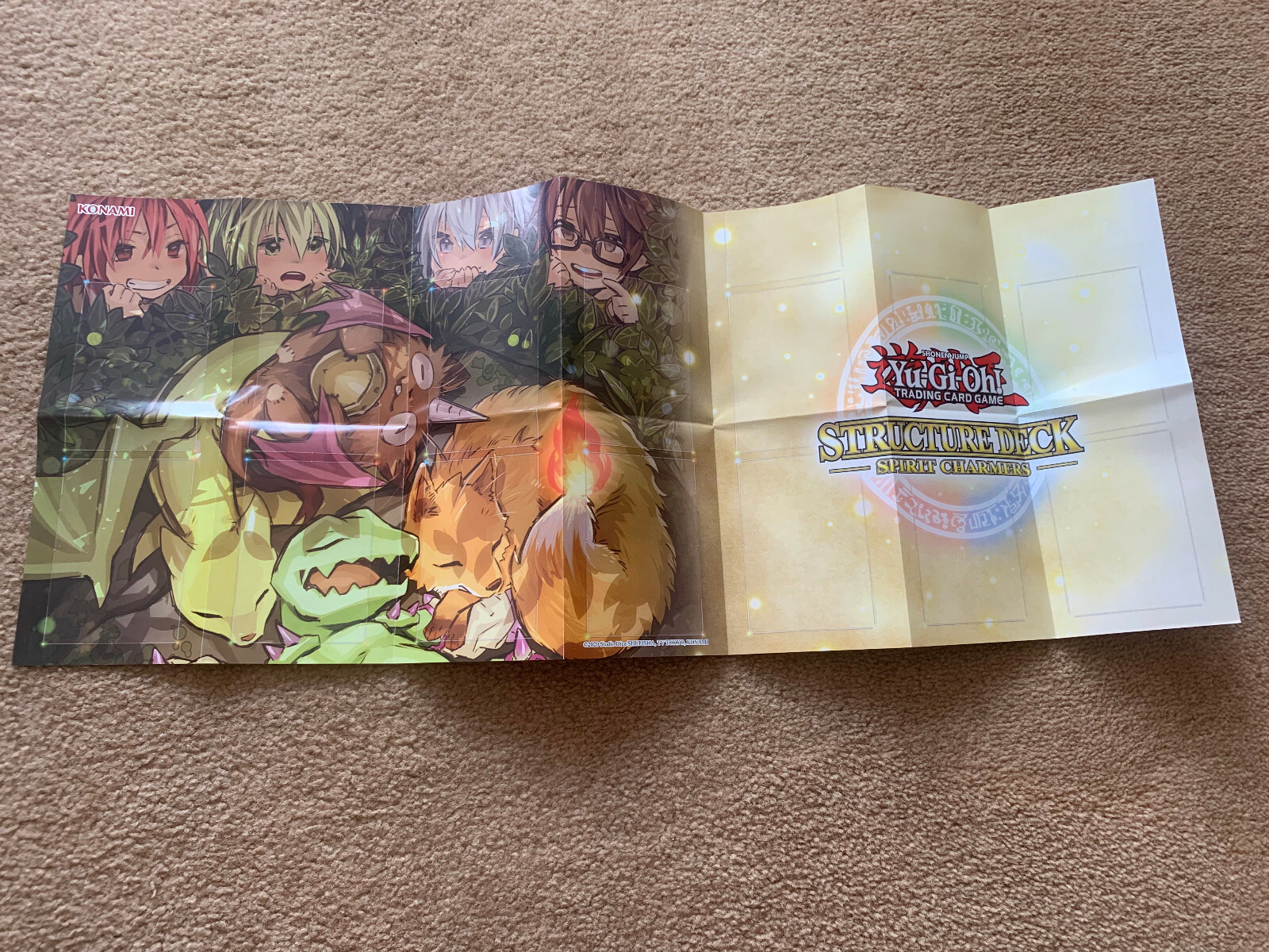 YuGiOh Paper Playmat - Spirit Charmers Structure Deck | eBay