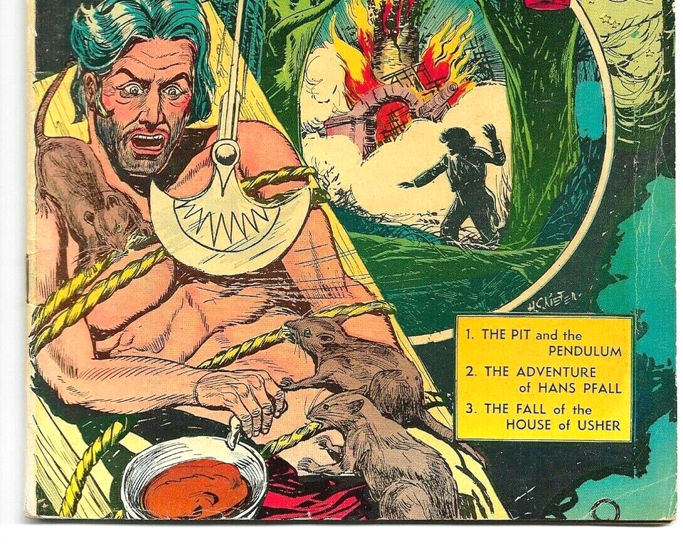 Classics Illustrated #40 Mysteries 4, HRN 92, Edgar Allan Poe, 1947, 8.0 VF | eBay