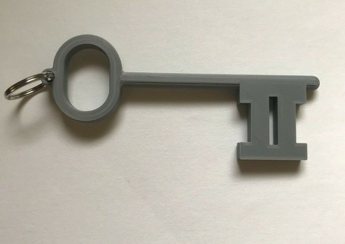 No Touch Door Opener and Button Press - Dinosaur, Key designs - Gray 3D ...