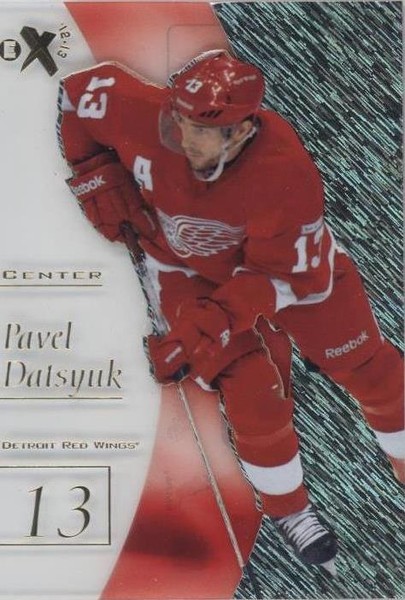 2012-13 Fleer Retro - 1997-98 E-X 2001 Design #32 Pavel Datsyuk for ...