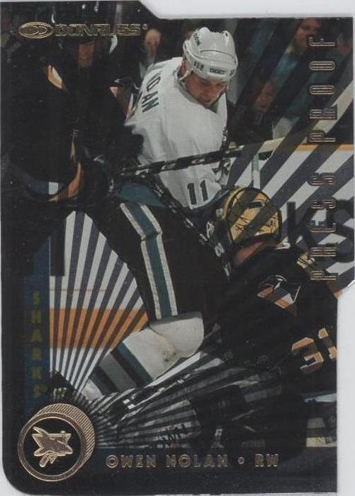 1997-98 Donruss - Owen Nolan #84 Gold Die-Cut Press Proof /500 for sale ...