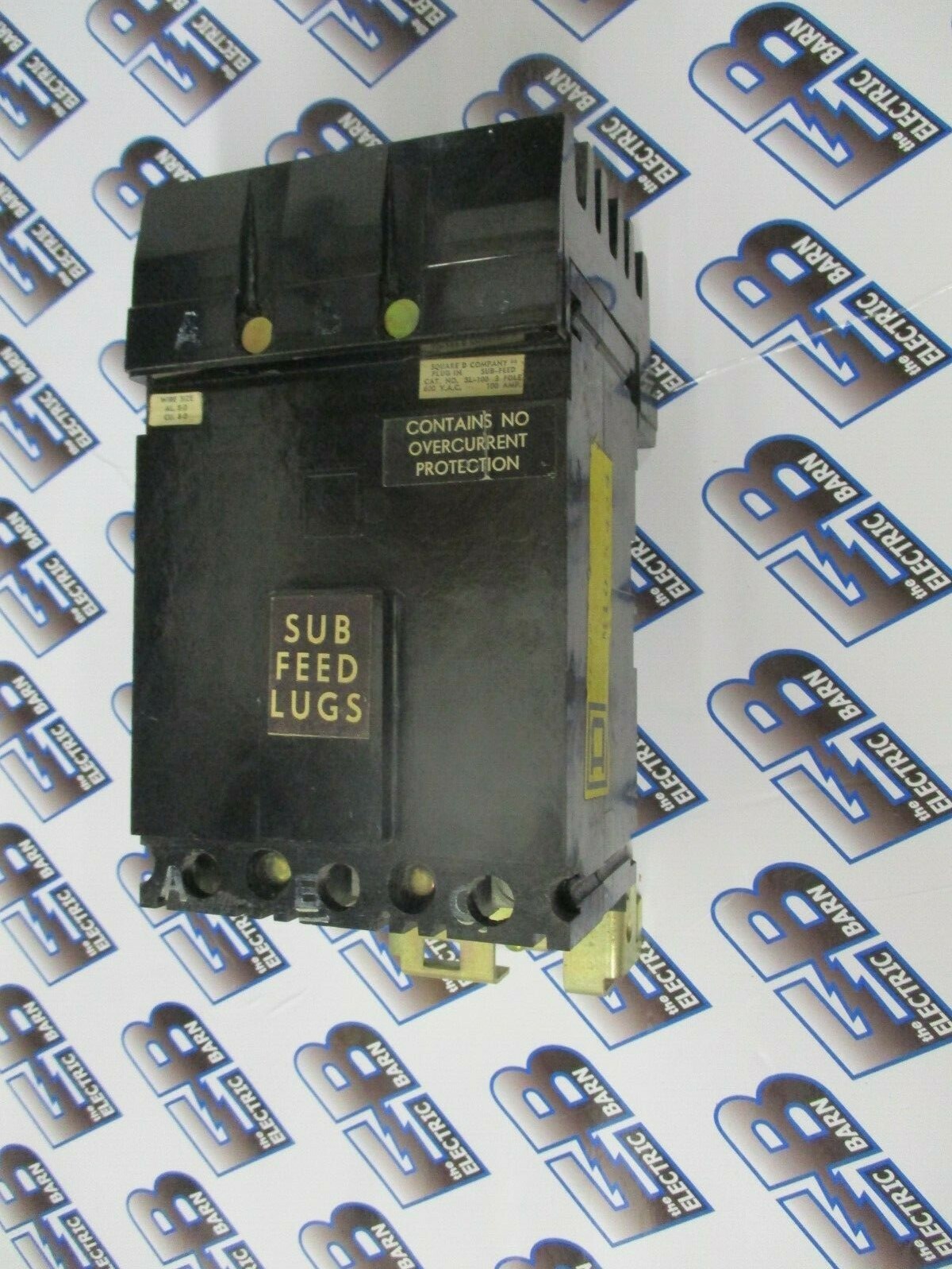 Square D I-Line SL100 100A Sub Feed Lug For Breaker Panel, 56% OFF