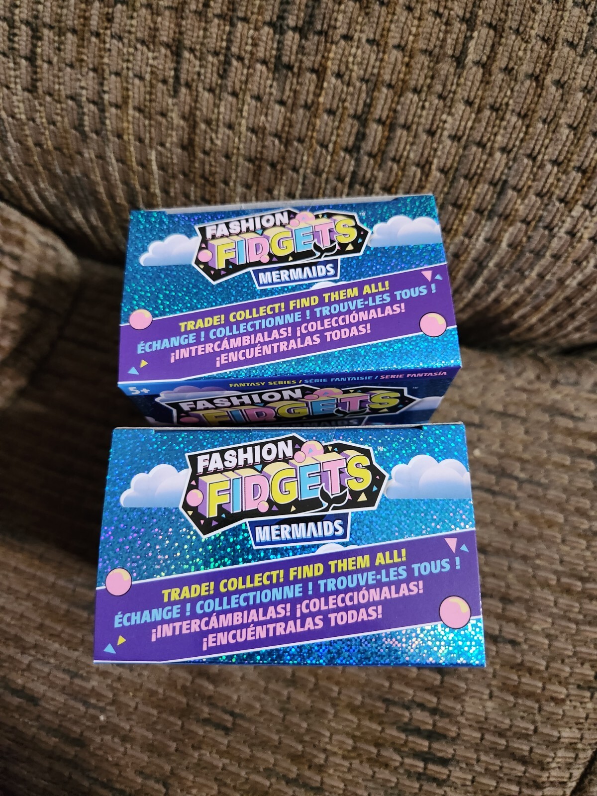 Fashion Fidgets Mermaids Fantasy Series Wowwee 2 Blind Boxes Sensory ...