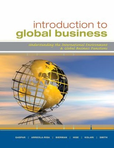 Introduction to Global Business : Understanding the International ...