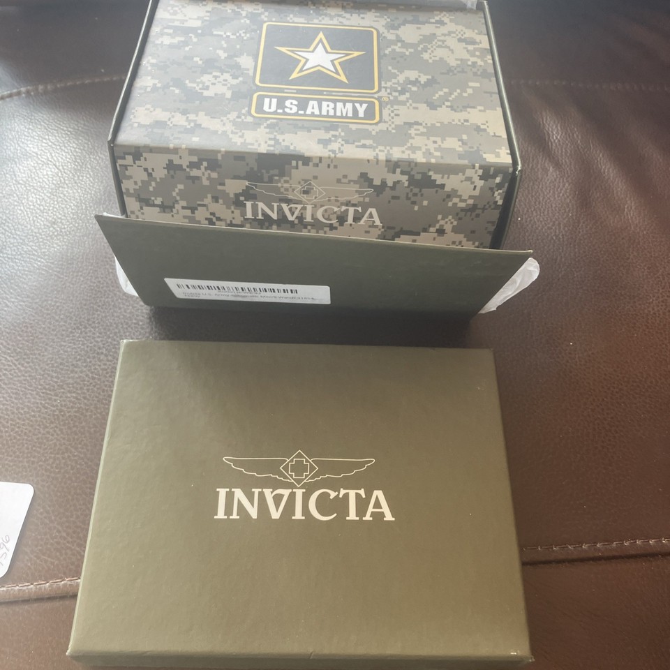 Invicta U.S. Army Men's Automatic Watch Hunter Camouflage BOX ONLY | eBay