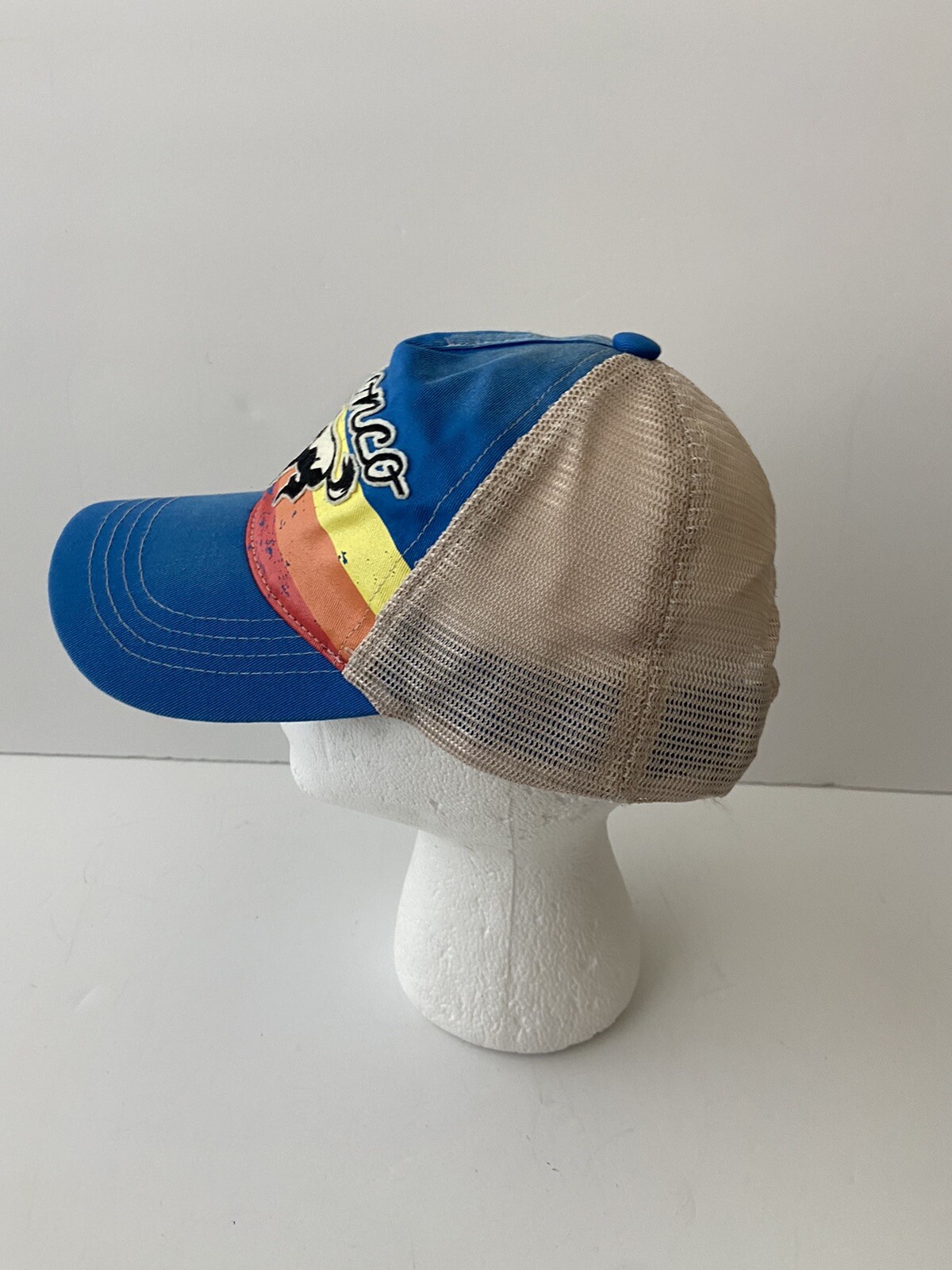 Ford Bronco Patch Blue Sunset Stripe Snapback Trucker… - Gem