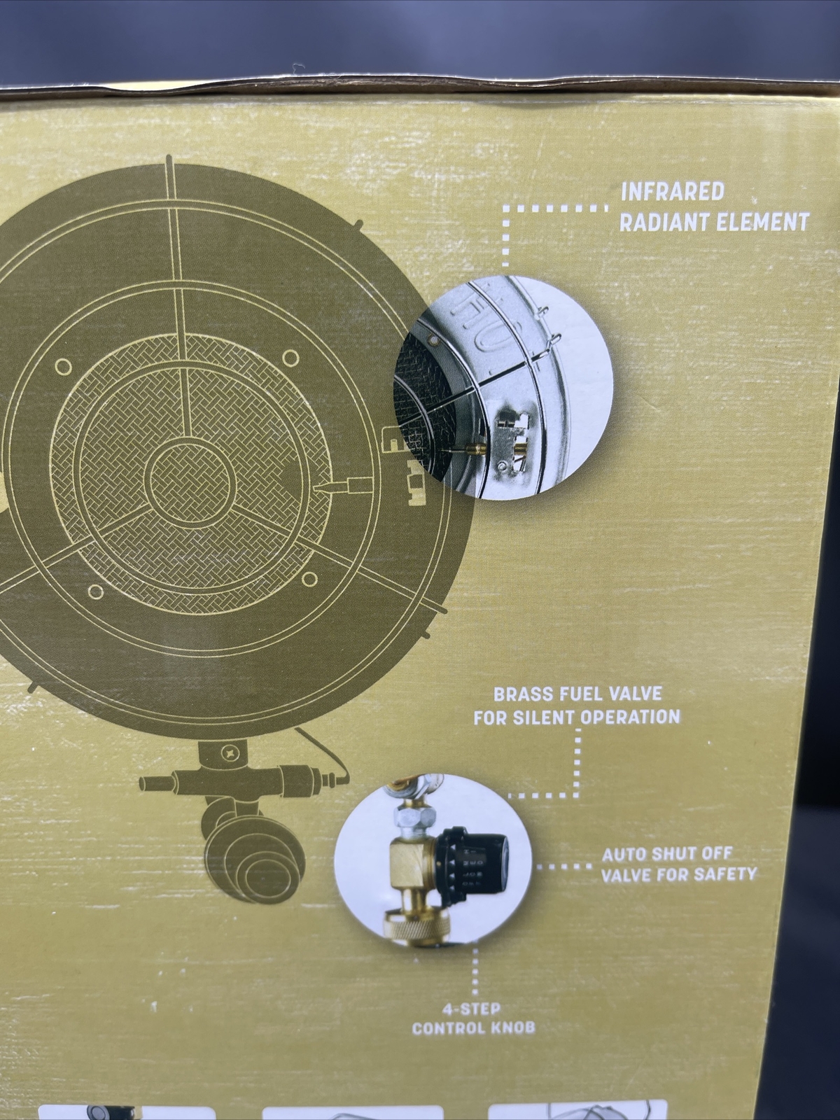 Stansport 195 Portable Outdoor Propane Radiant Heater | eBay
