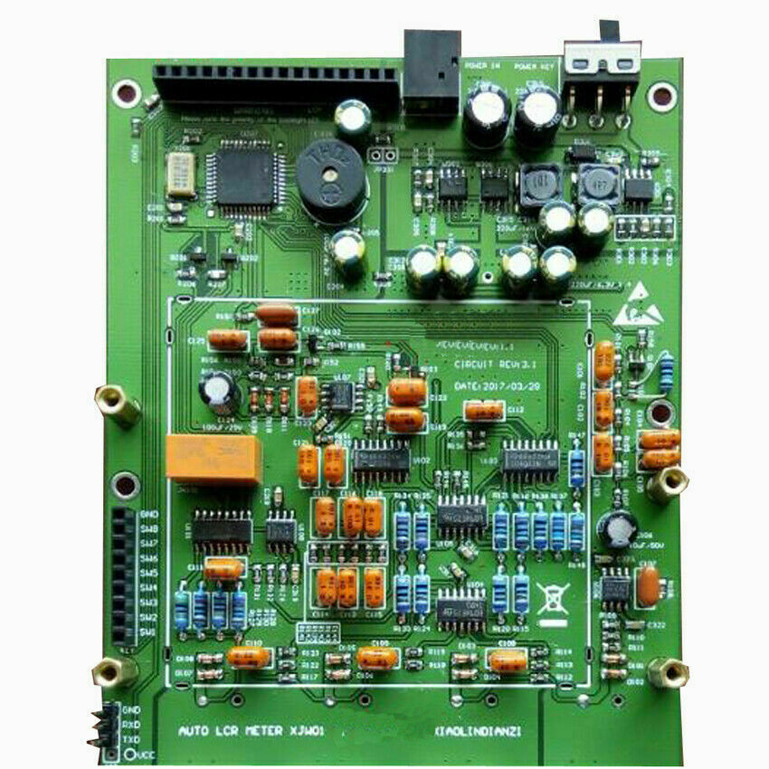 NEW XJW01 automatic LCR digital bridge resistance inductor ESR meter ...