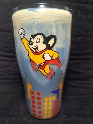 Mighty Mouse Tumbler--PERSONALIZED--Gift Christmas, Birthday | eBay