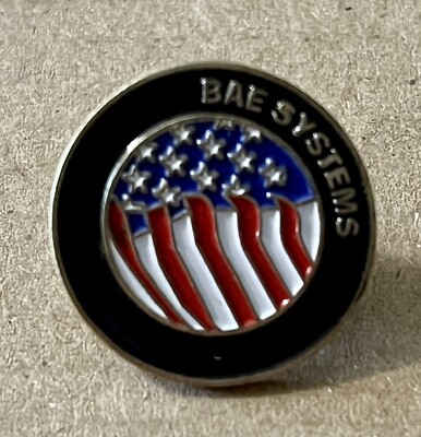 BAE Systems Enamel On Steel Lapel Hat Pin Tack Gold Tone | eBay