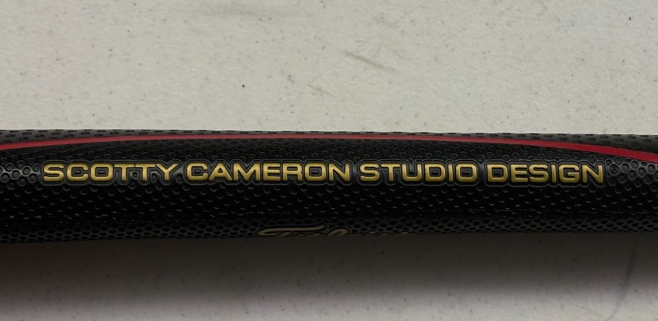 Custom Black Scotty Cameron Super Select GOLO Putter 34" RH with SC ...