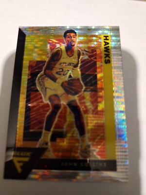 2020-21 Panini Flux Silver Pulsar Prizm Card SP #5 John Collins | eBay