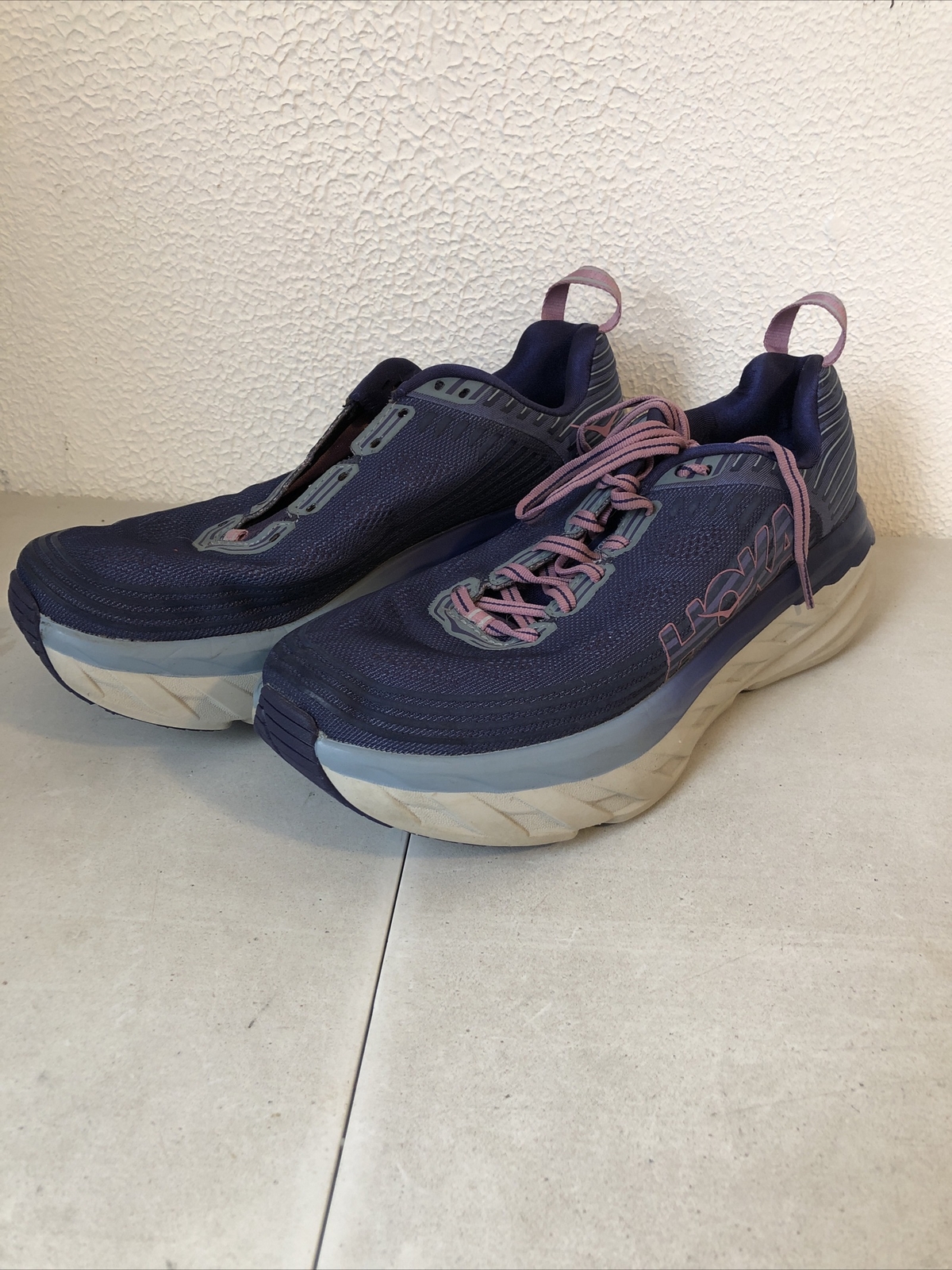 Size 8.5 - Hoka One One Bondi 6 Blue - 1019270-MBRB for sale online | eBay