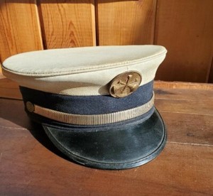 Fire Department Assistant Chief Fire Bell Dress Hat 1978 | eBay
