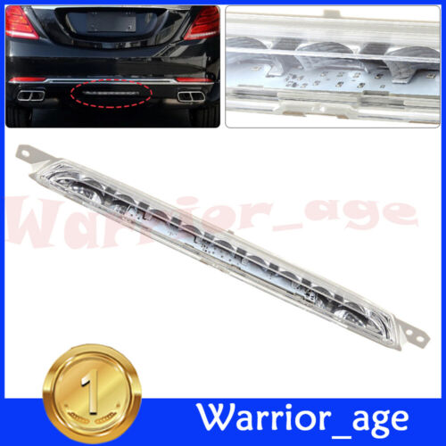 Tail Rear Diffuser Bumper Fog Light For Mercedes Benz S Class W222 S500 ...