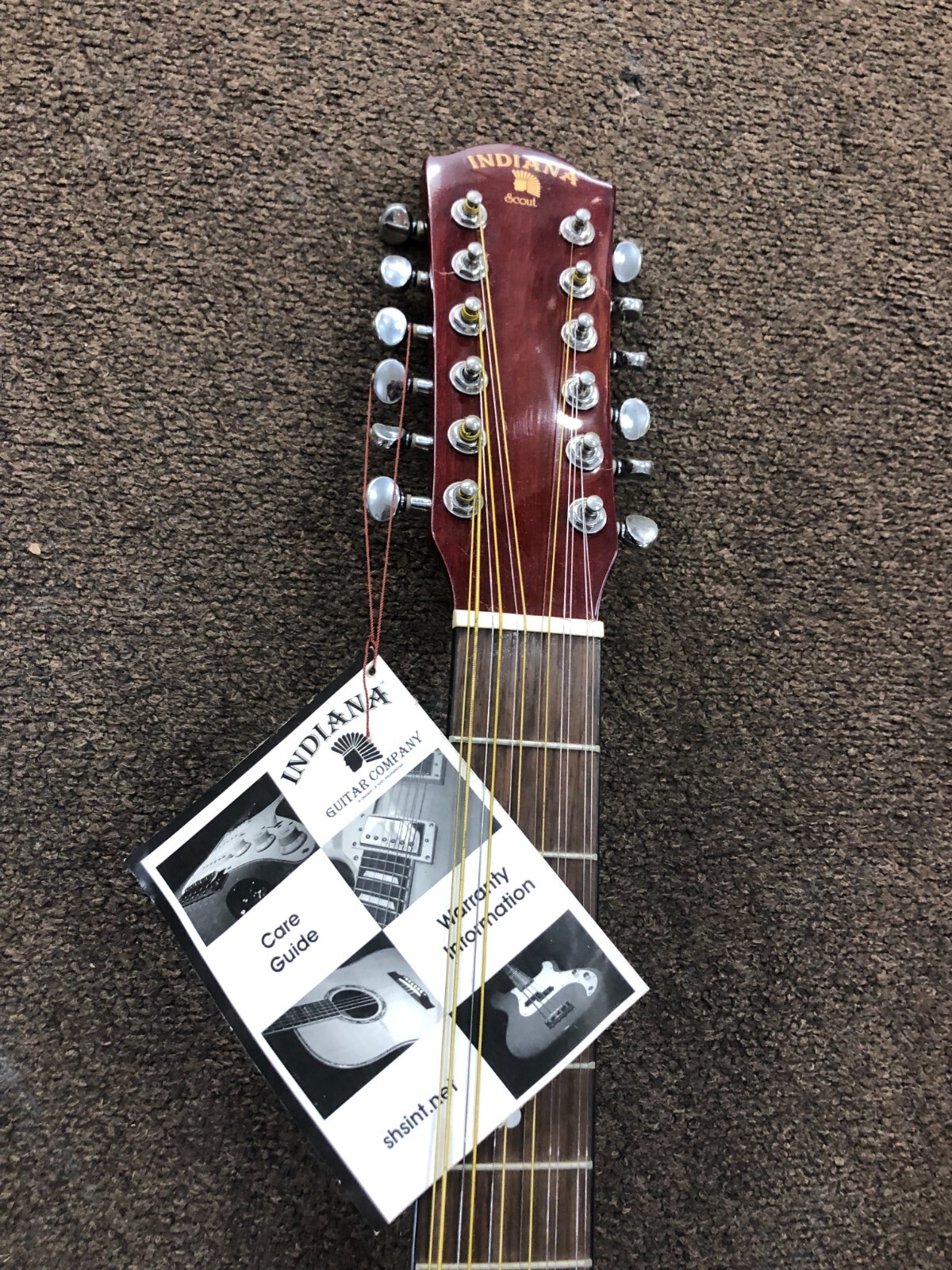 Indiana Scout Acoustic Guitar - USED | eBay