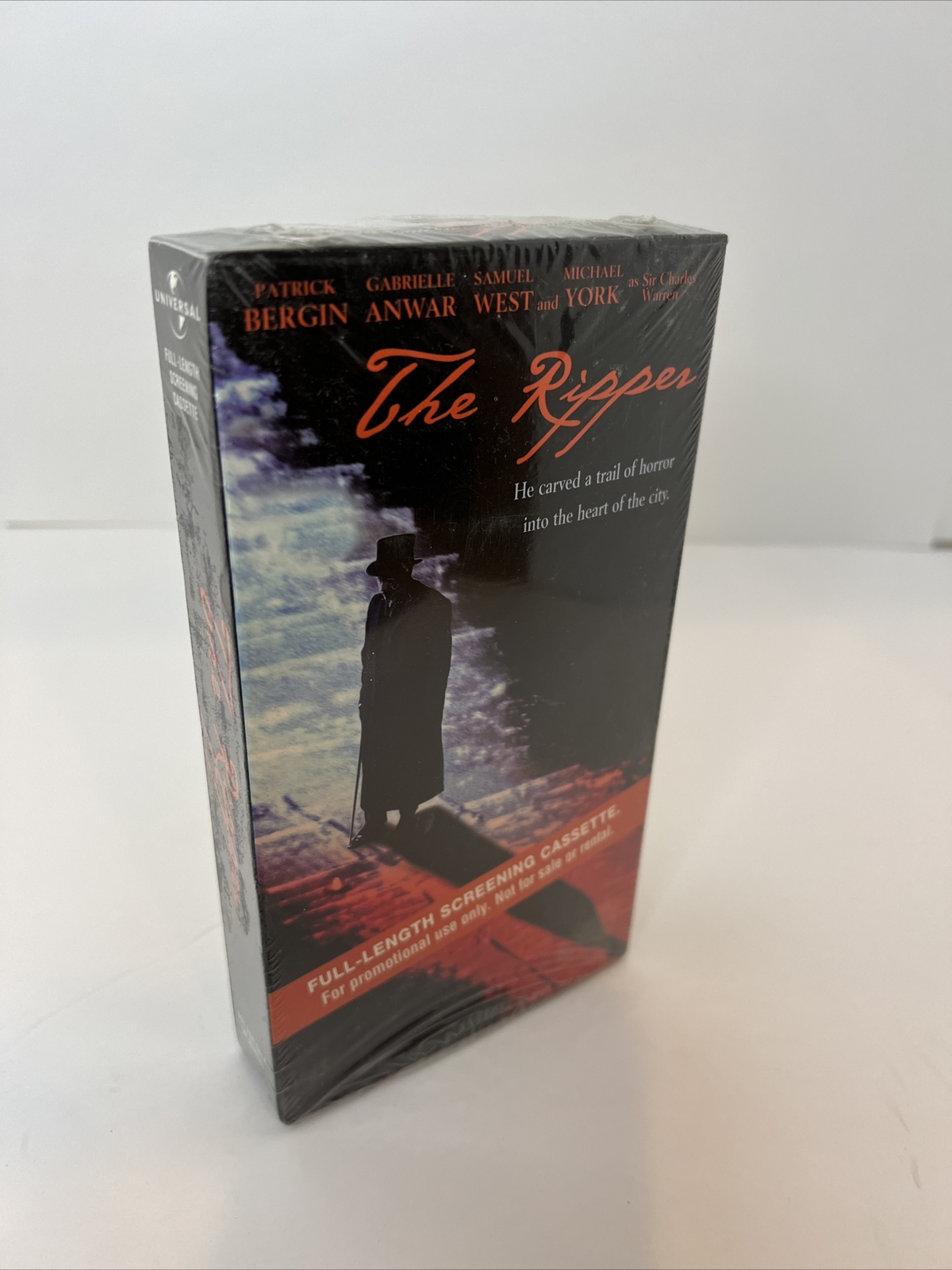 THE RIPPER (1998) Screener VHS-Horror Michael York & Patrick Bergin ...