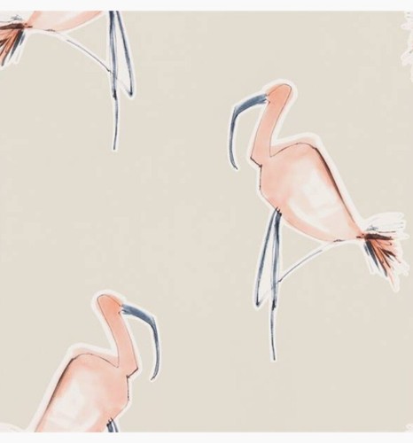 Scion Zanzibar 111998 Wallpaper - Set of 4 Rolls - Peach / Terracotta ...