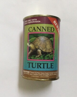 canned turtle | eBay