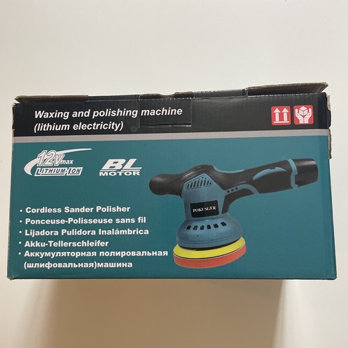 Cordless Car Buffer Polisher, 6 In Mini Buffer Polisher Kit No Battery ...