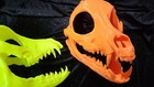 Fox Skully Advanced Wearable Skull Mask Costume Skulldog Fursuit Head ...