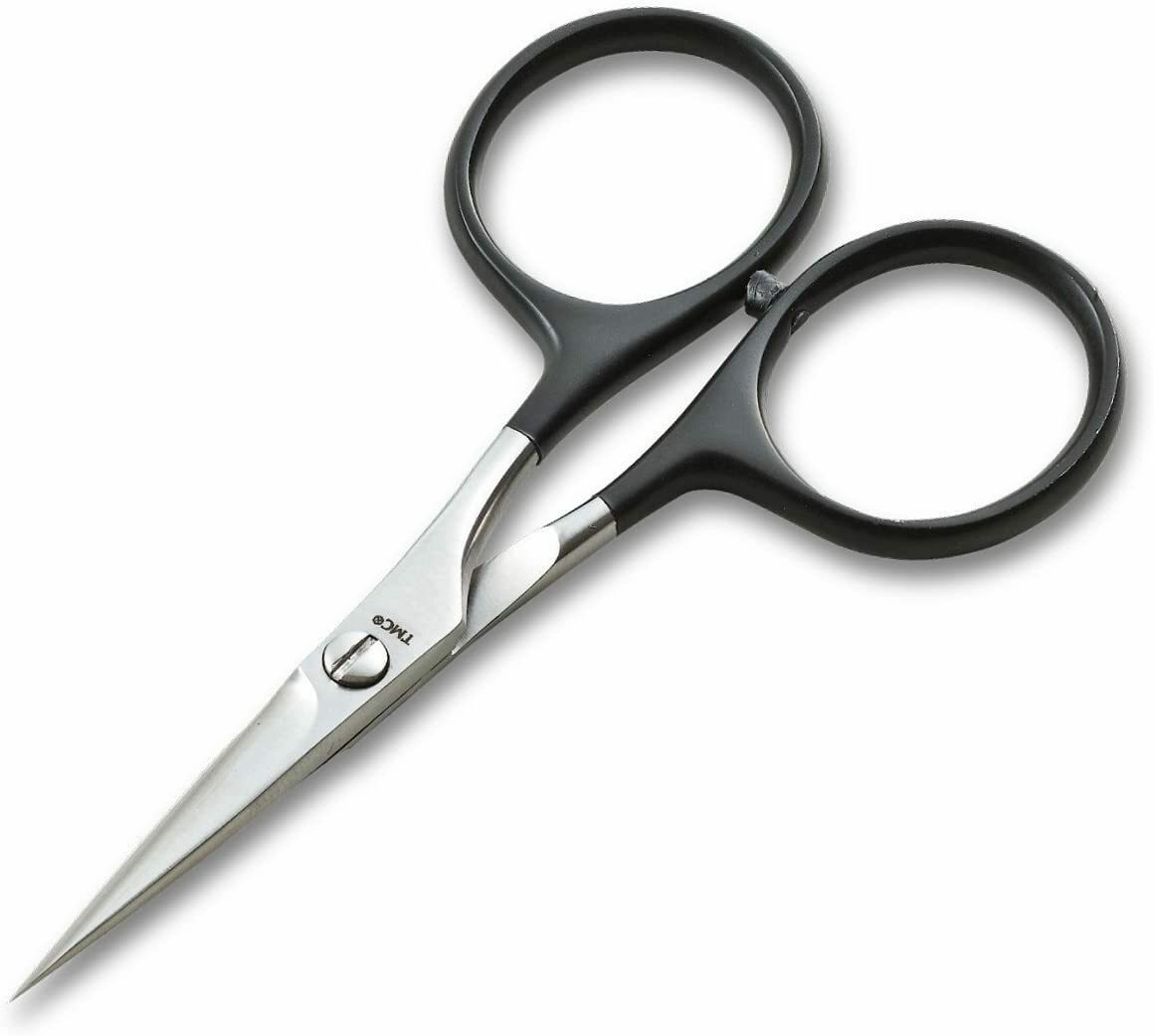 TIEMCO Fly Tying Scissors TMC Razor T/c Blade Tungsten Steel Barber ...