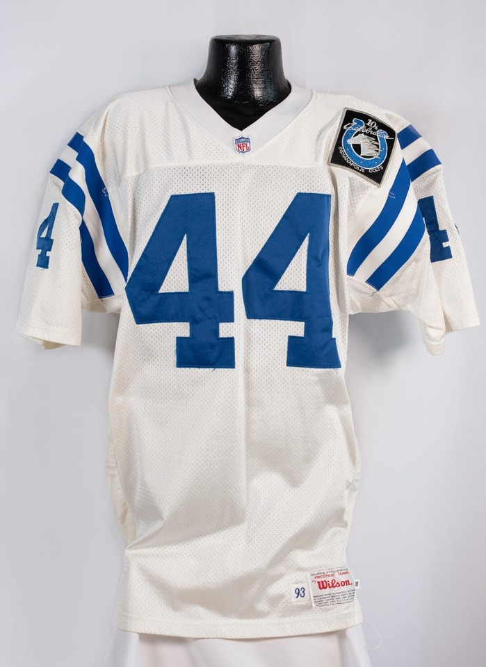 RB Warren Williams - Indianapolis Colts - game worn 1993 football ...