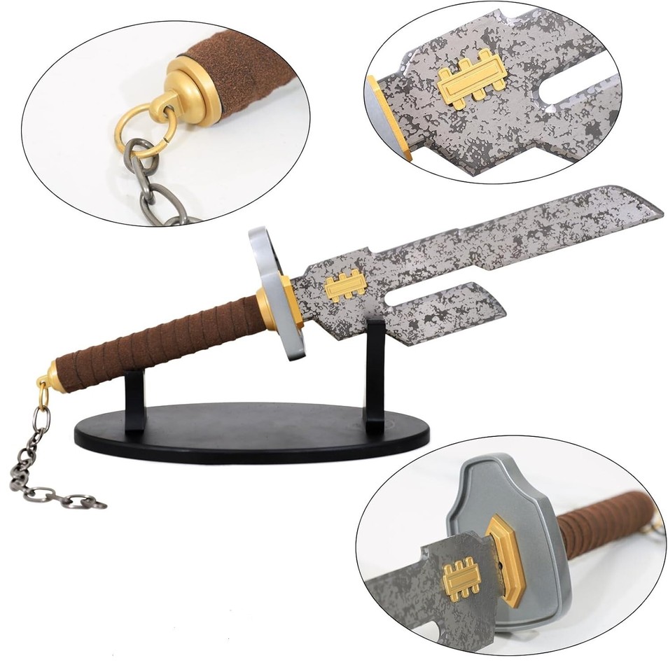 Handcrafted Real Steel Toji Fushiguro Jujutsu Sword Kaisen - Authentic ...