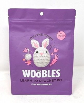 The Woobles Jojo The Bunny Easter Learn To Crochet Kit For Beginners | eBay
