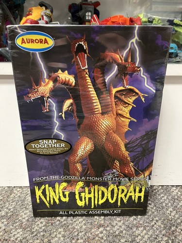 * AURORA GODZILLA KING GHIDORAH PLASTIC MODEL KIT #6802 *ST | eBay