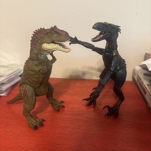 Jurassic World Dino Rivals Battle Damage Albertosaurus + Indoraptor ...