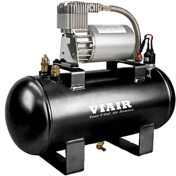 VIAIR 275C 12-Volt 1.5-Gallon 120-PSI Fast-Fill Air Source Kit (25% ...