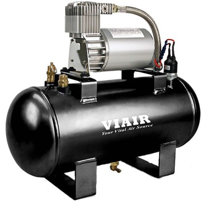 VIAIR 275C 12-Volt 1.5-Gallon 120-PSI Fast-Fill Air Source Kit (25% ...