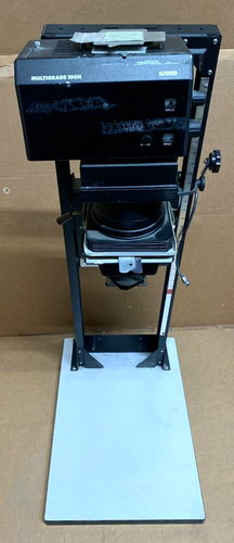 Ilford Multigrade 100H Film Photo Enlarger Head with Beseler 23 C II XL ...