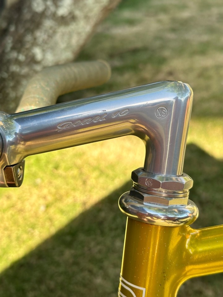 NJS APPROVED Stamped Fixed Gear PELOTON Track Bike Steel Frame Set 52cm ...