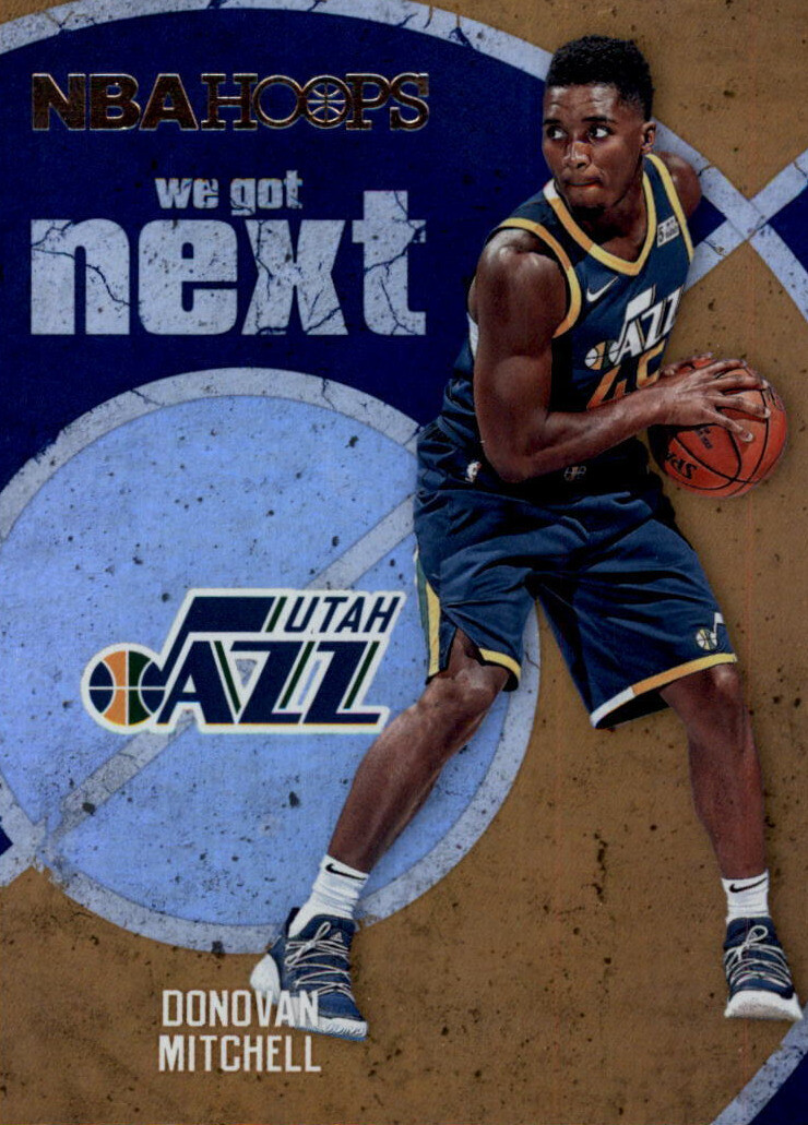 2017-18 Panini Donruss - Next Day Autographs #13 Donovan Mitchell (AU ...