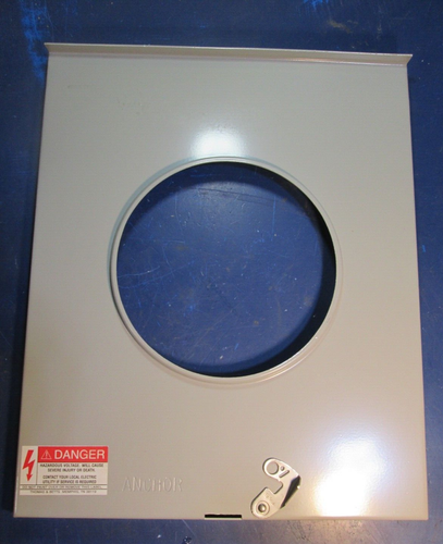 200 Amp Anchor Meter Socket Cover Only Fits box that is 12" wide X 14 5 ...