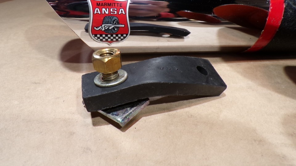 ANSA Pair of Rare Slant Cut Extra Diameter Twin Exhaust Tips | eBay